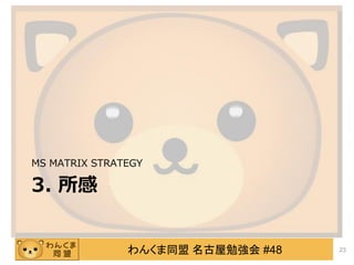 MS MATRIX STRATEGY | PDF