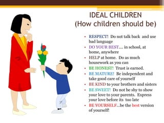 You and your family | PPTX