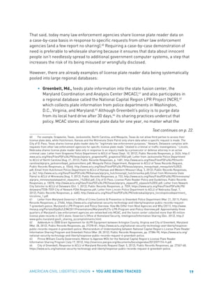 YOU ARE BEING TRACKED:How License Plate Readers Are Being Used To ...