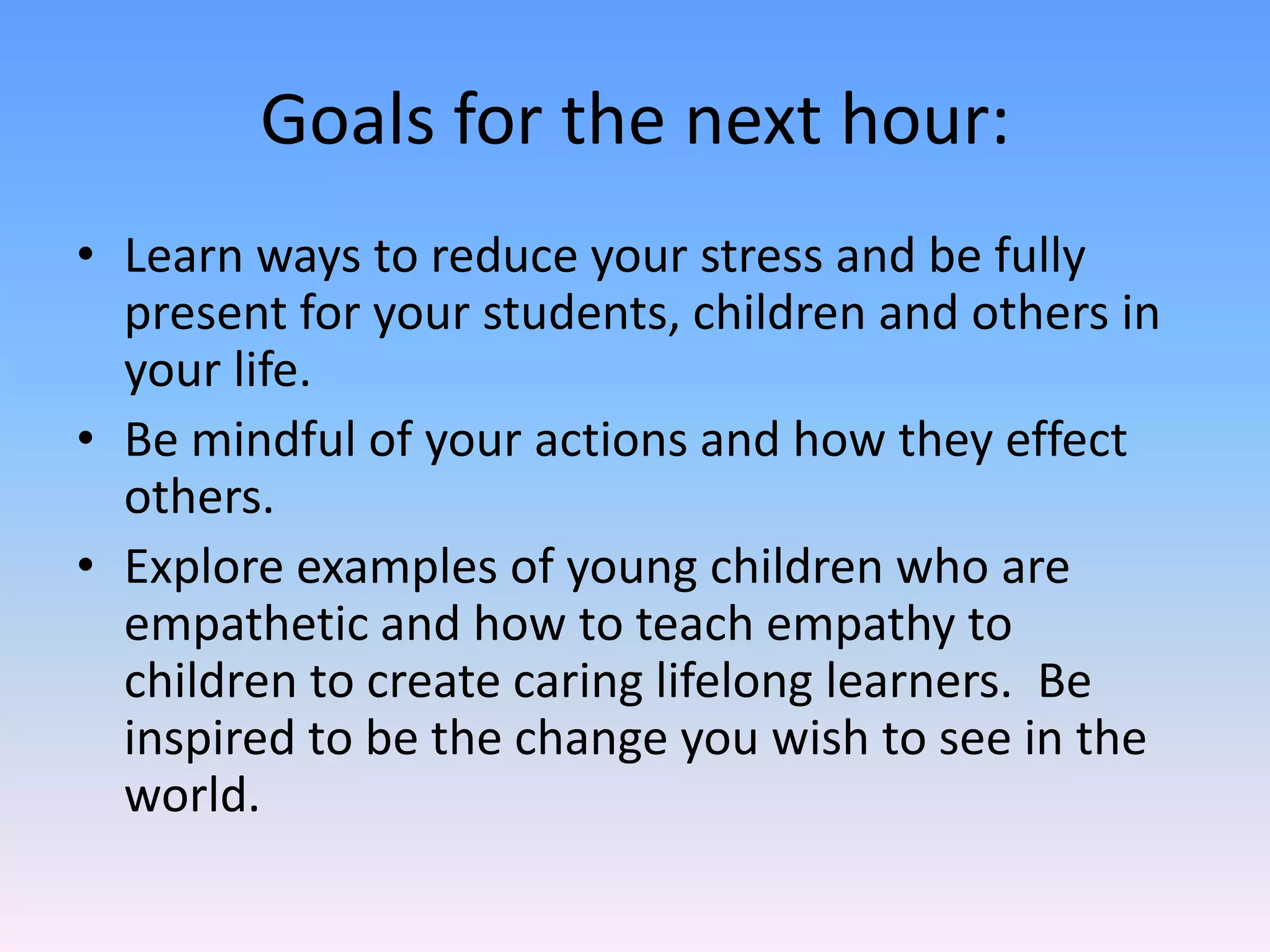 You are never too small to make a big difference presentation | PPTX