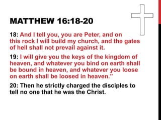 Matthew 16 Verse 18