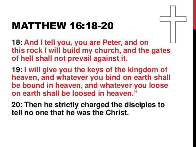 You are the Christ: The Son of the Living God (Matthew 16:13-20)