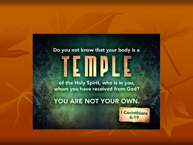 You are the temple of God | PPTX | Christianity | Religion & Spirituality