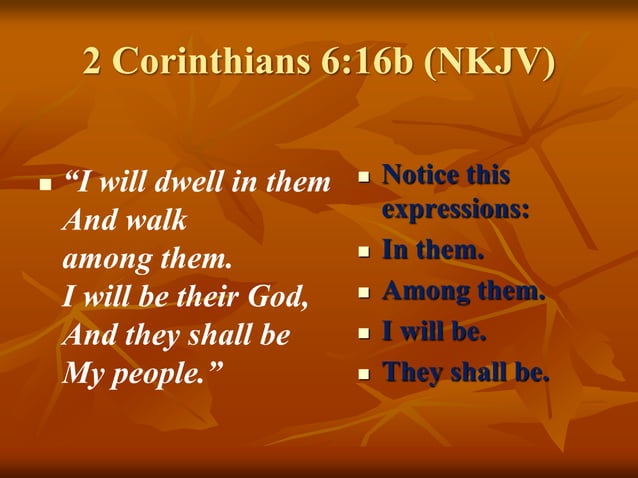 You are the temple of God | PPTX | Christianity | Religion & Spirituality