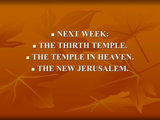 You are the temple of God | PPTX | Christianity | Religion & Spirituality