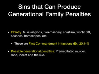 You Are Your Family: Overcoming Family Deficiencies | PPT