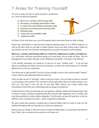 You can coach yourself! yes you can! | PDF