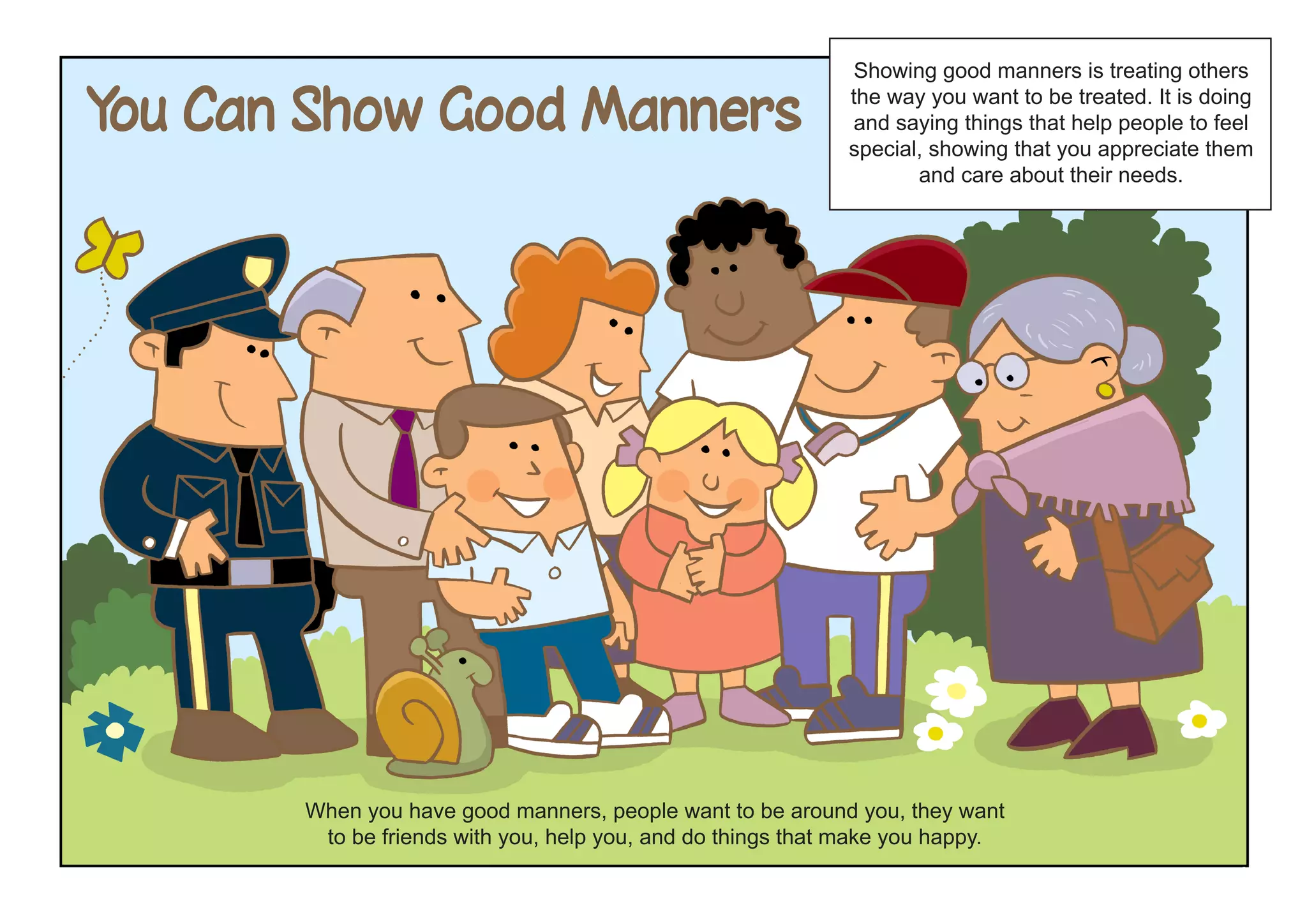 You can show good manners | PDF