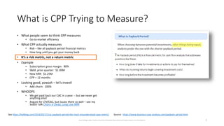You Can't Fix a CAC Payback Period SaaS Metrics Palooza r2.3.pptx ...