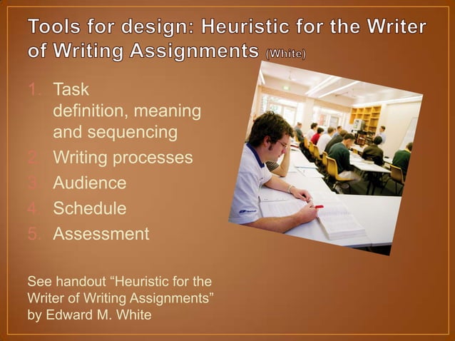 You Get What You Give: Designing Effective Writing Assignments | PPTX