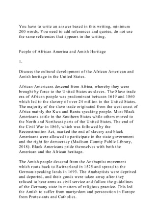 You have to write an answer based in this writing, minimum 200 words | PDF