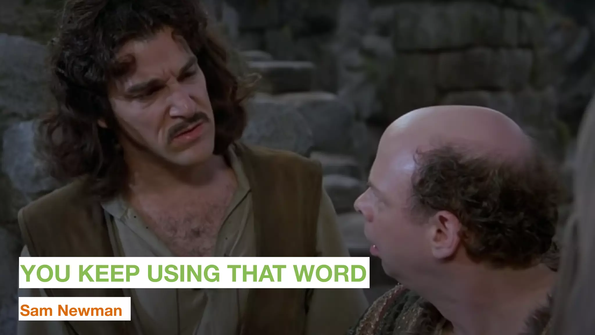 "You Keep Using That Word", Sam Newman | PDF