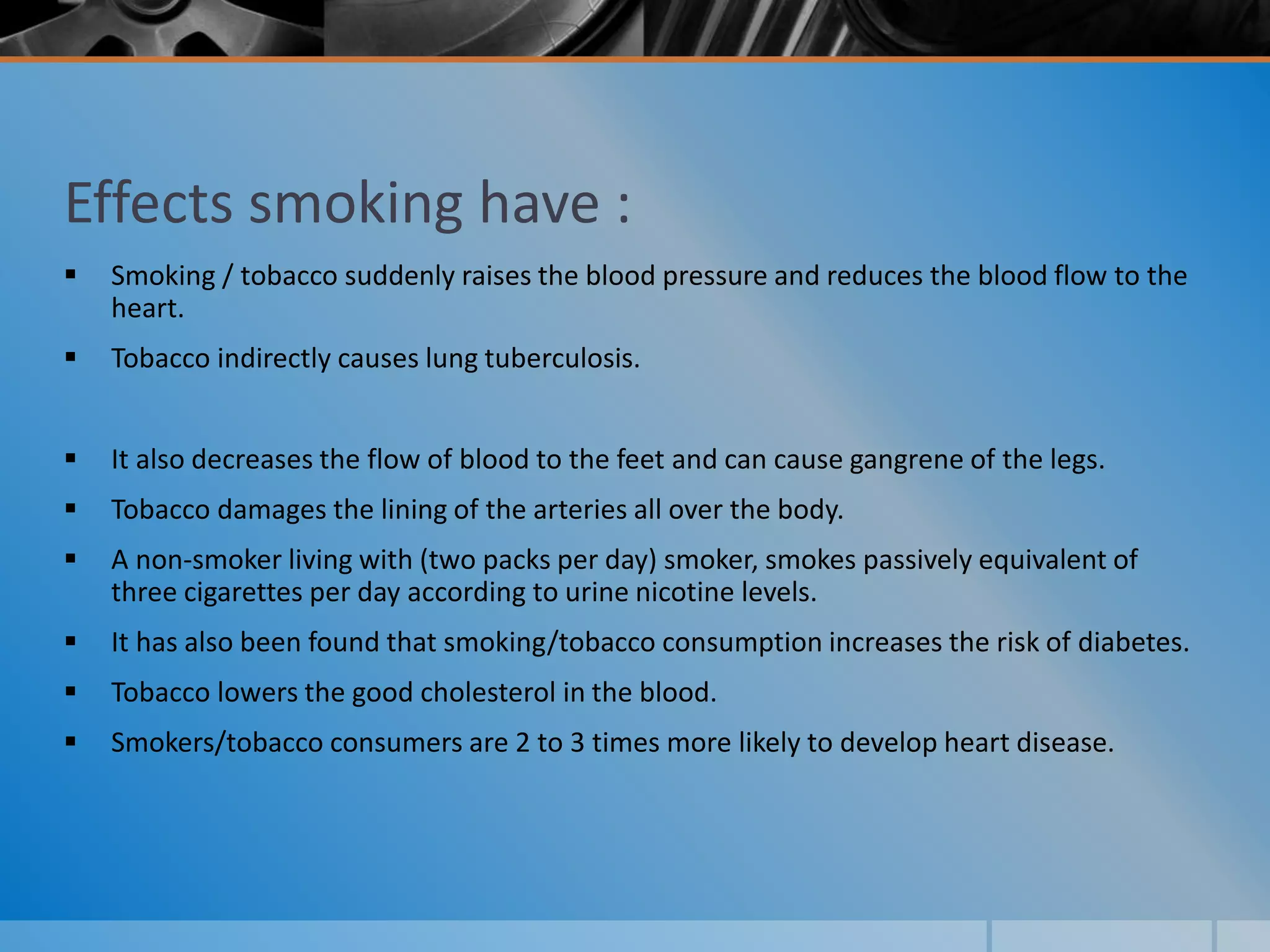 Hazards of Smoking | PPTX
