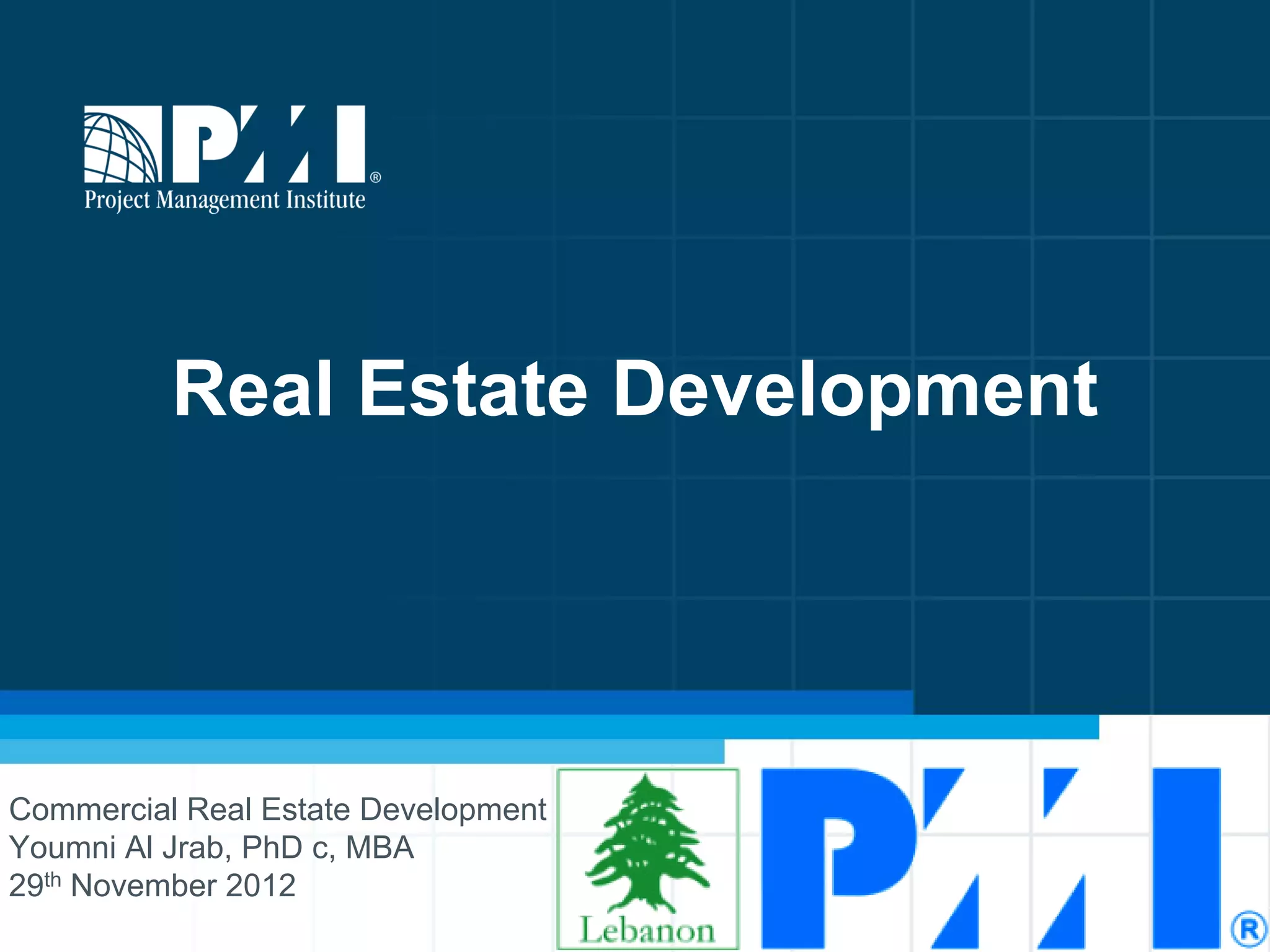 introduction to commercial real estate development | PDF
