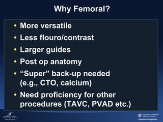 Moses JW - Transradial and transfemoral approach | PDF