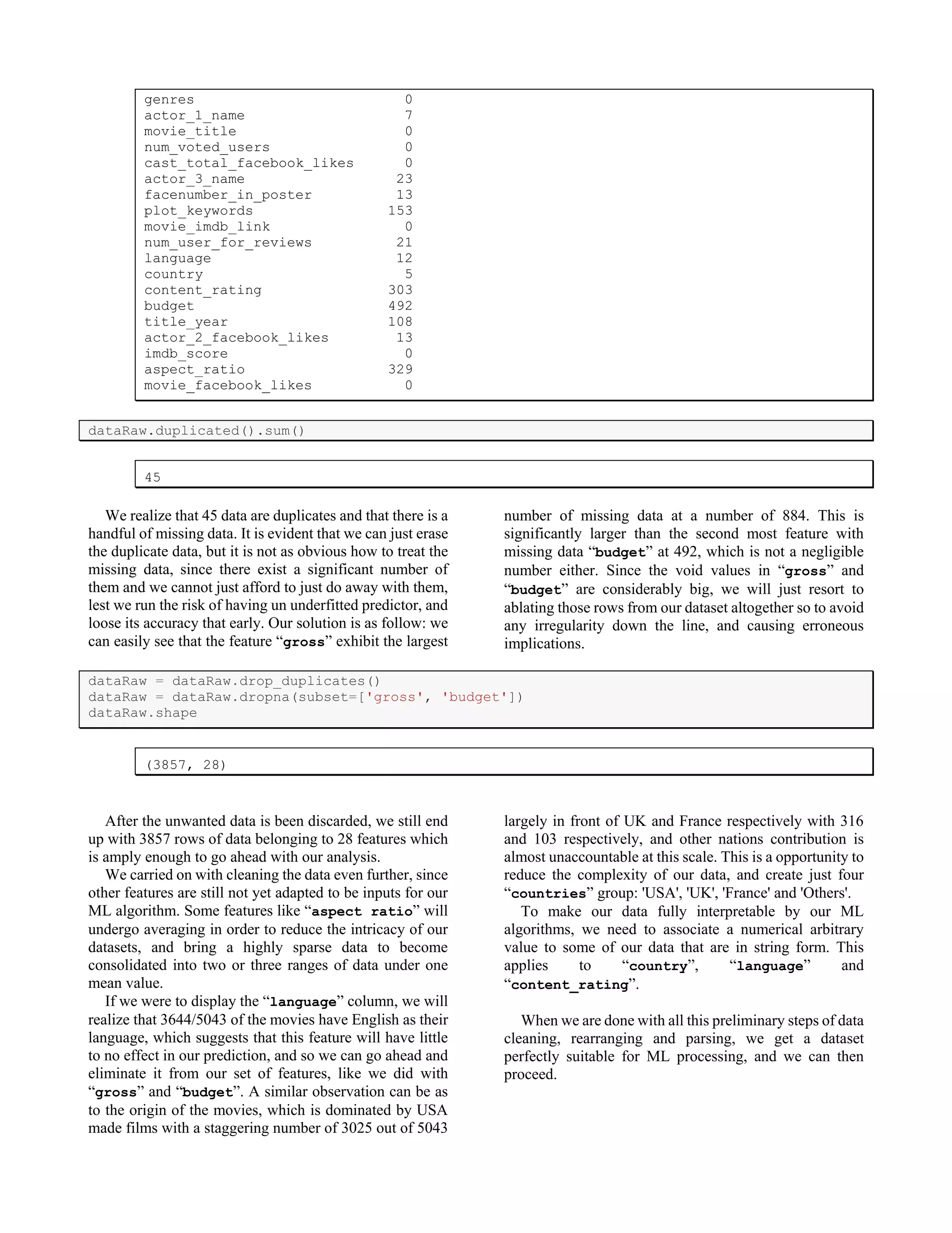 Building a Movie Success Predictor | PDF
