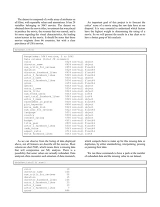 Building a Movie Success Predictor | PDF
