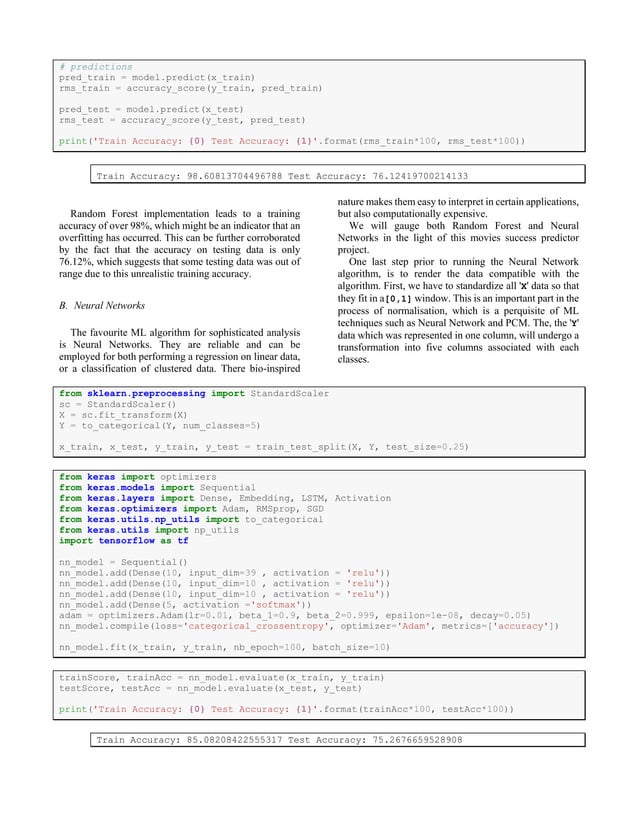 Building a Movie Success Predictor | PDF | Video Production | Content ...