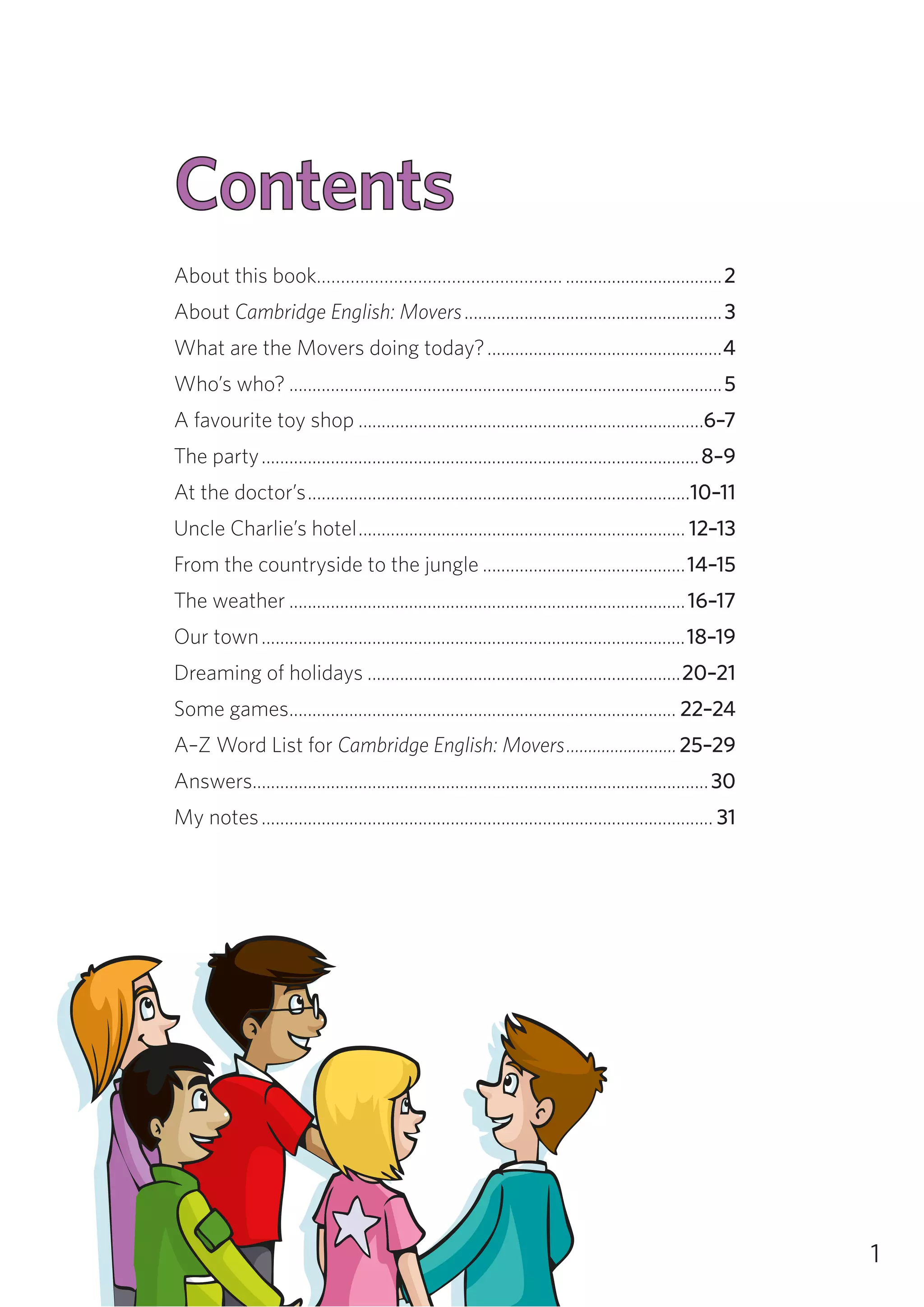 Movers Picture Description | PDF