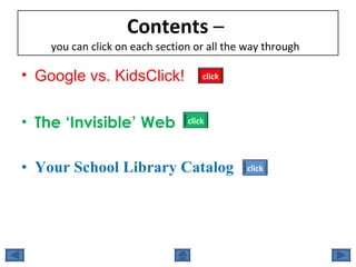 Especially for Kids-More Ways to Search for Information | PPT