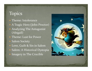 Youngblood The Crucible Group Project | PDF