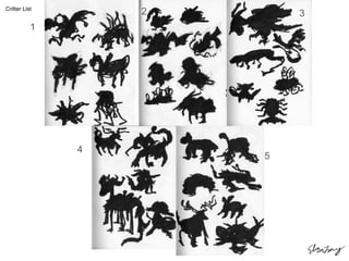 Project P02B, Creature, Character, Asset | PPT