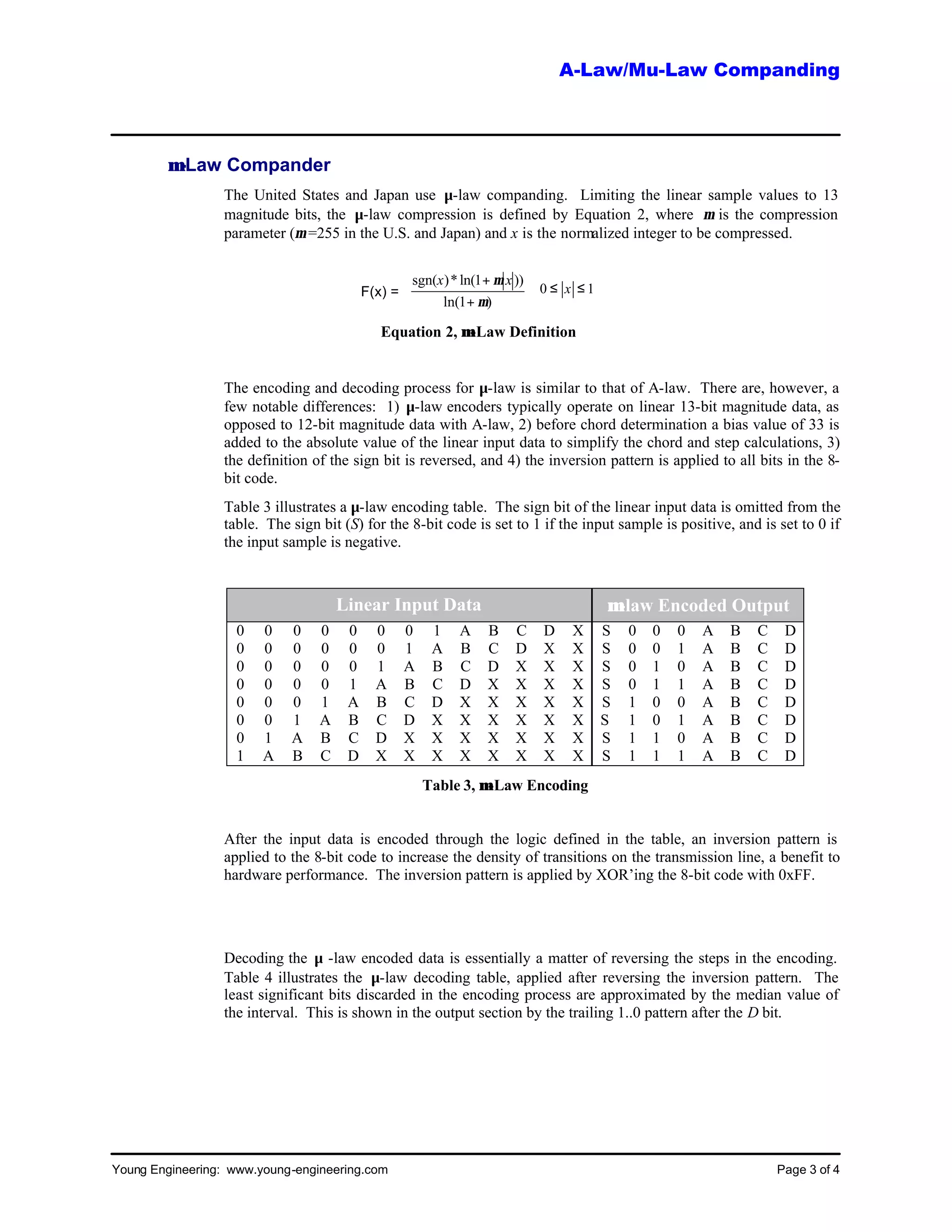 A_law_and_Microlaw_companding | PDF