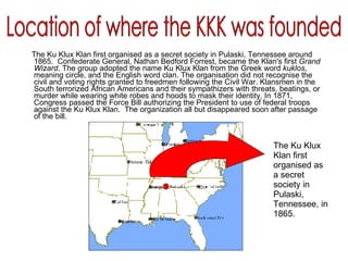 The Ku Klux Klan | PPT