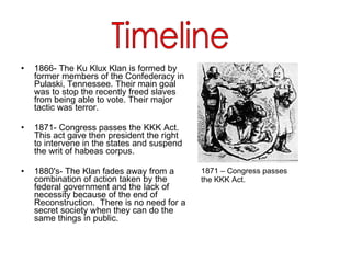 The Ku Klux Klan | PPT