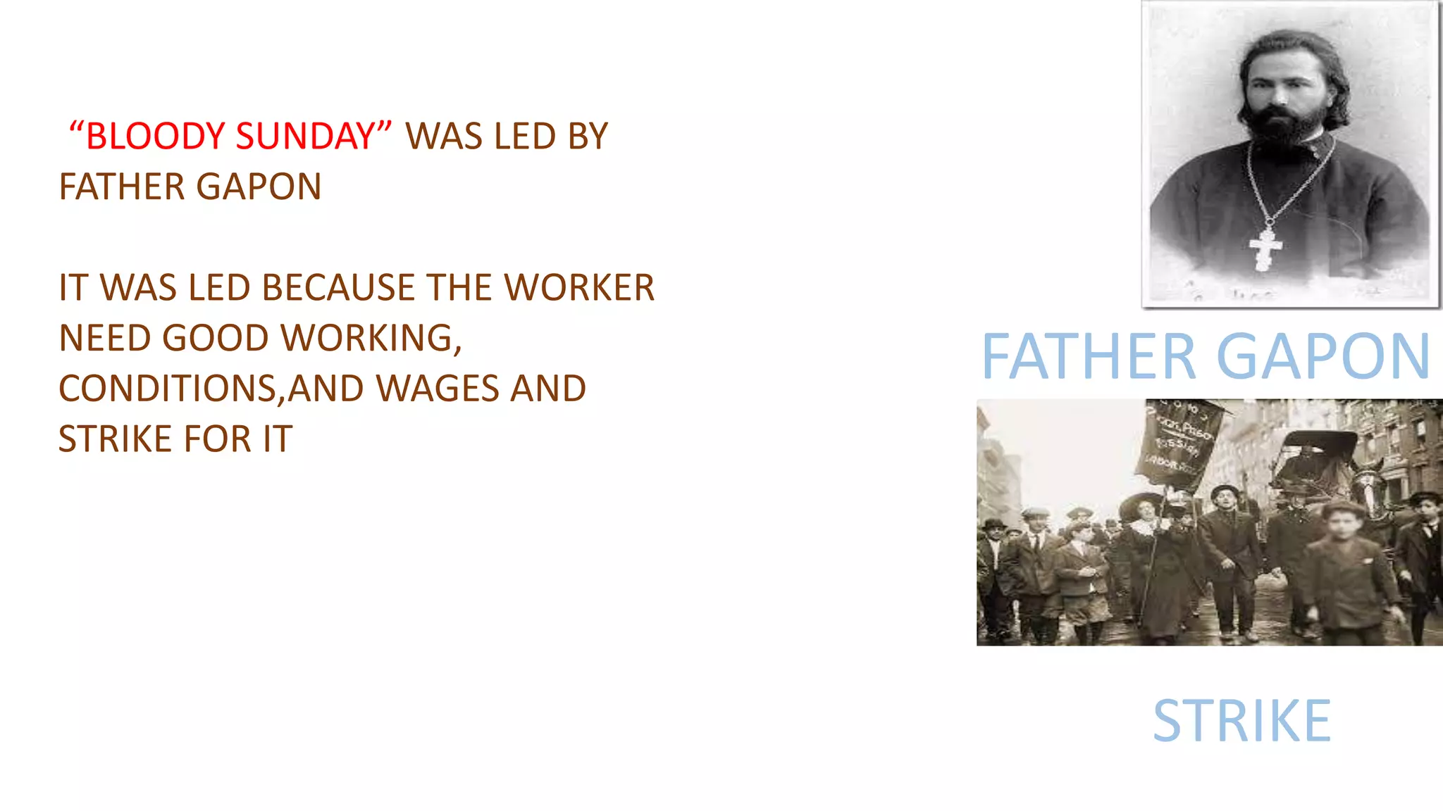 presentation on bloody sunday | PPTX