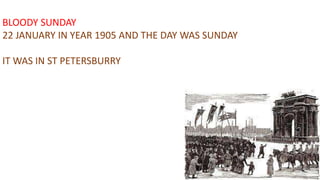 presentation on bloody sunday | PPTX