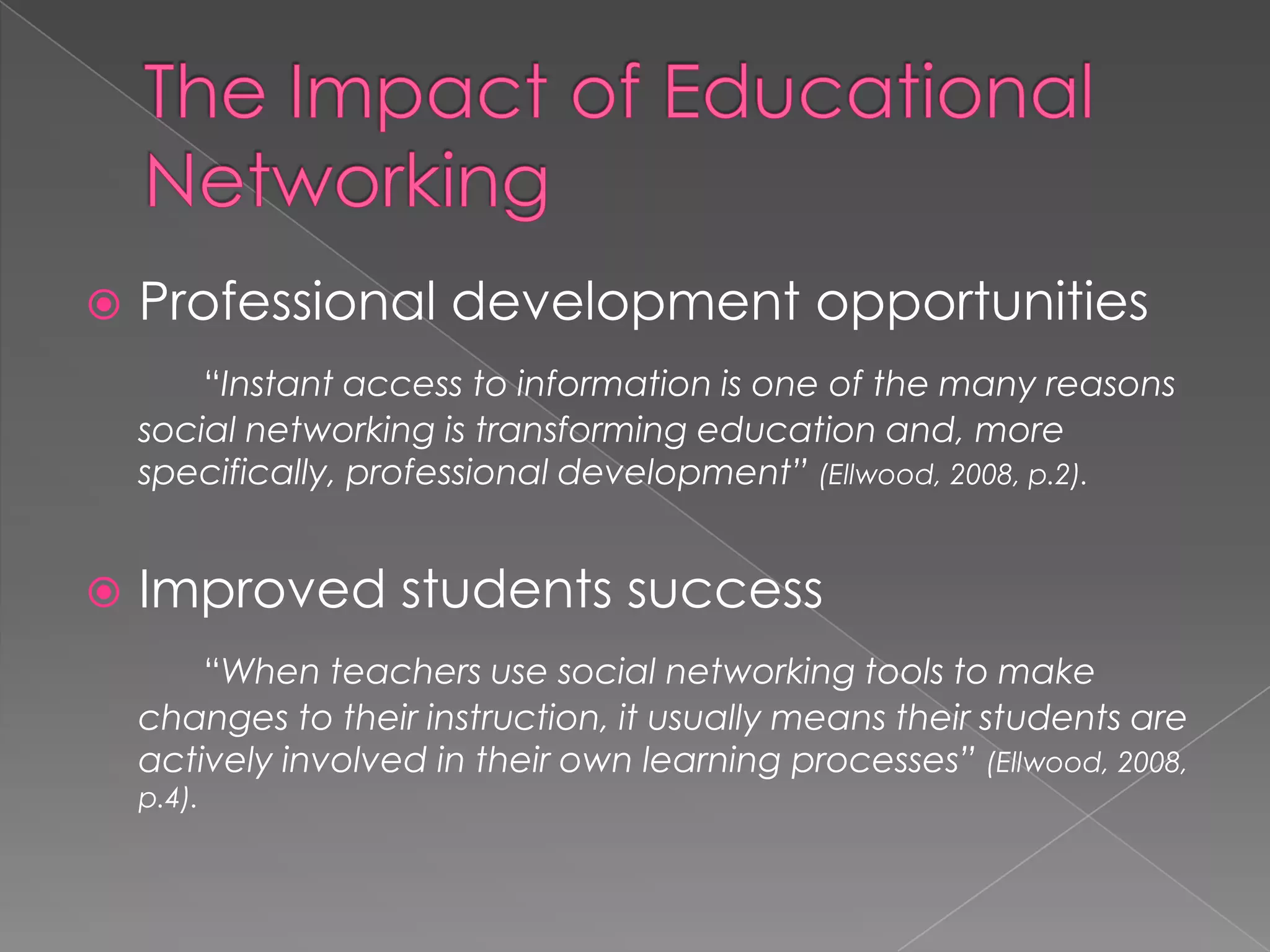 Youngkin educational networking | PPTX | Social Networking | Internet