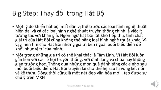 Young marketers 7 bui duc dat | PPT