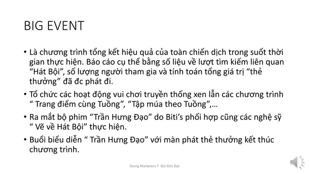 Young marketers 7 bui duc dat | PPT