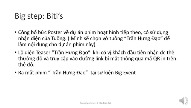 Young marketers 7 Bui Duc Dat | PPT