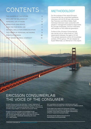 ConsumerLab Young Professionals at Work Report | PDF