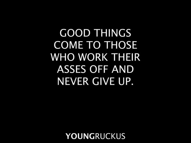 YOUNG RUCKUS QUOTE BOOK #2 | PPT