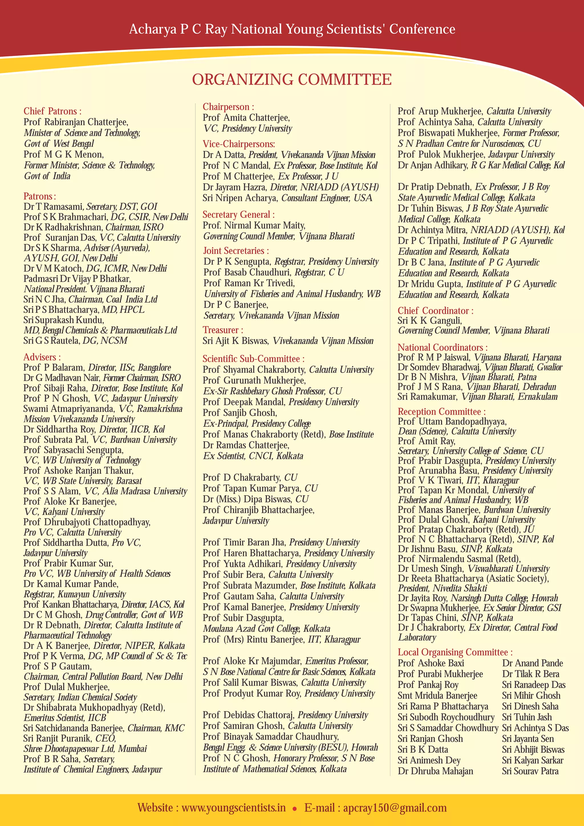 Young scientist brochure | PDF