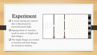 Youngs double slit experiment | PPTX