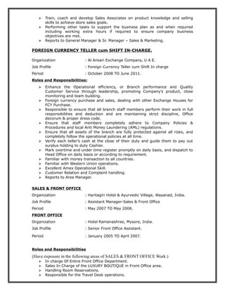 Younus vk | DOC | Sales | Business