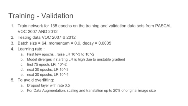 You only look once (YOLO) : unified real time object detection | PPTX
