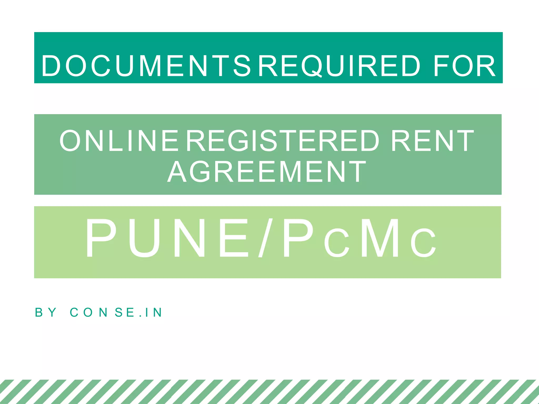 Documents Required for Online Registered Rent Agreement Pune/PCMC | PPT
