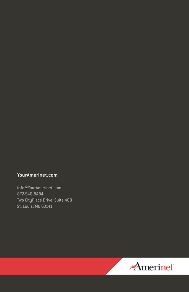 Your Amerinet Brochure | PDF | Healthcare Industry | Industries