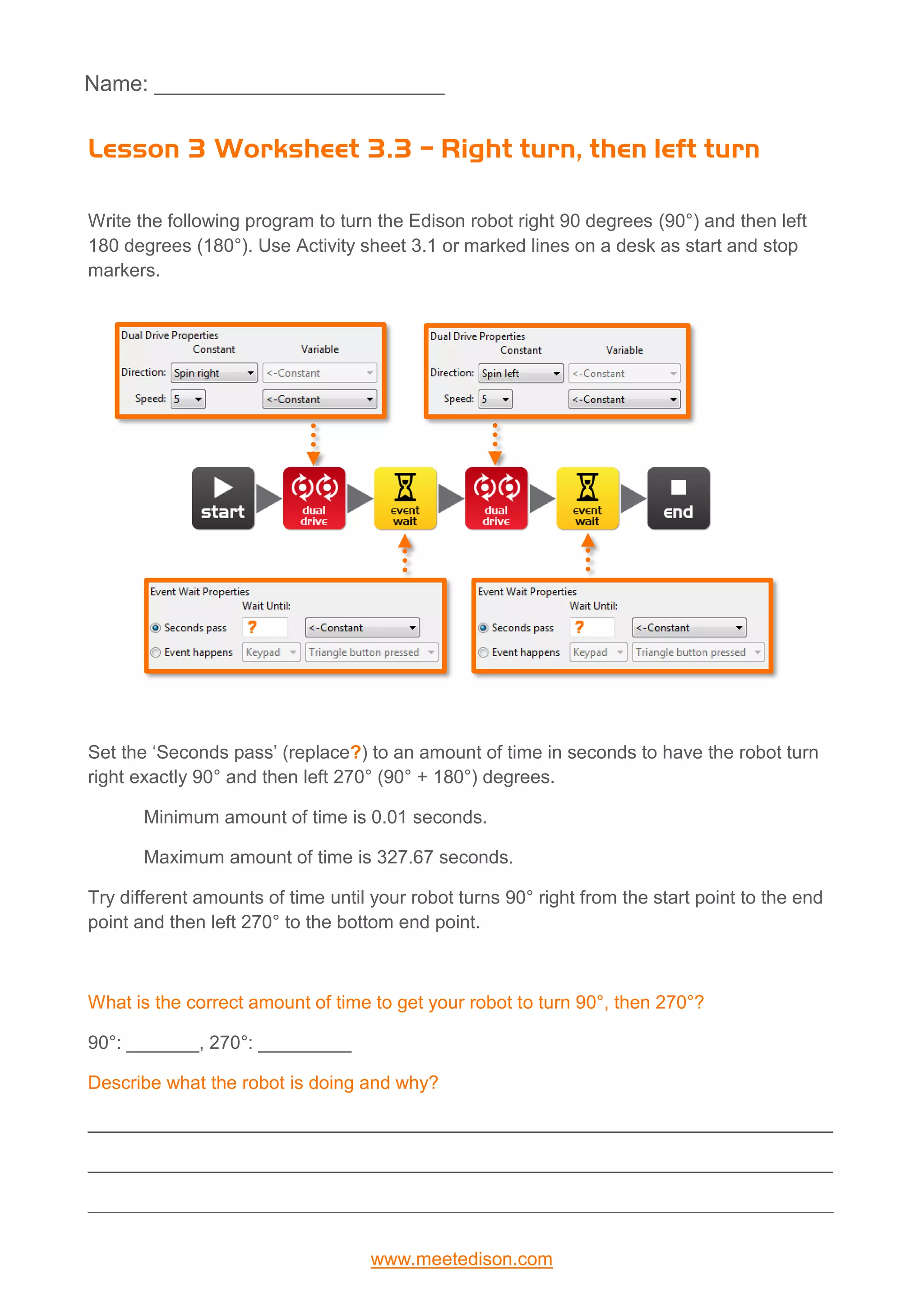 Your ed venture-into-robotics-10-lesson-plans-worksheets | PDF