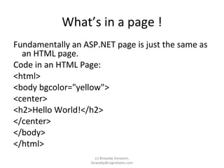 Your First ASP_Net project part 1 | PPT