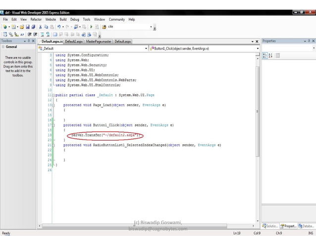 Your First ASP_Net project part 1 | PPT
