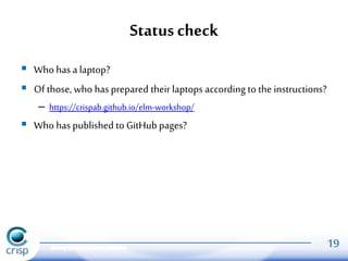 Your first Elm program | PPTX