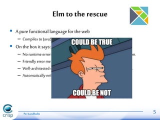 Your first Elm program | PPTX