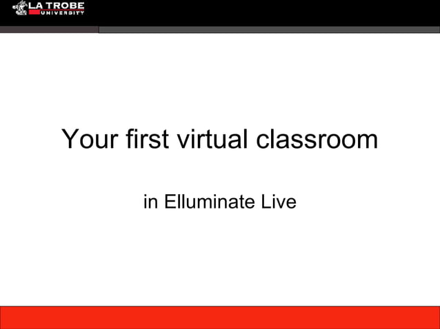 Your First Virtual Classroom | PPT