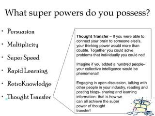 Your Superpowers | PPT